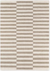 Bílý/šedý oboustranný/ručně tkaný vlněný koberec 160x230 cm Vika – Hanse Home