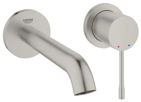 Grohe Essence New Baterie umyvadlová, dvouotvorová, Supersteel 19408DC1