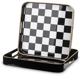 Podnos čtvetec šachovnice 135947
