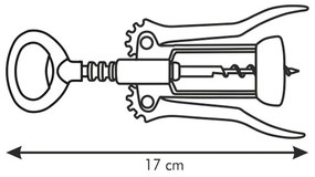 TESCOMA Otvírák na víno PRESTO, červená