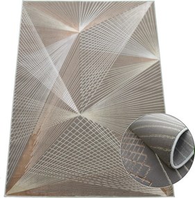 BE Koberec Allianz 6305 BEIGE - béžový obdélníkový Rozměr: 60x100 cm