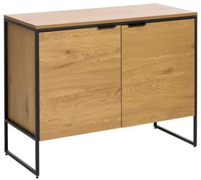 Designová komoda Valenzuela 104,5 cm vzor dub