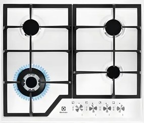 Electrolux EGS6436WW bílá / Varná plynová deska / 60 cm / 4 hořáky / w