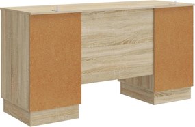 Stůl Dub sonoma 142,5 x 50 x 75 cm Kompozitní dřevo 3414623
