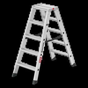 Hliníkové štafle Hailo Master D100 2x6 stupnů, 10000-113