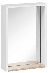 Koupelnová sestava FINKA White FINKA: Zrcadlo 840 | (VxŠxH) 60 x 40 x 12 cm