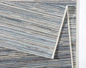 NORTHRUGS - Hanse Home koberce Kusový koberec Lotus Hellgrau Blau Meliert 102445 – na ven i na doma - 160x230 cm