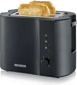 Severin AT 9552 černá / Topinkovač / 800W / ohřev / rozmrazováíní