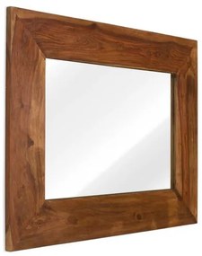 Zrcadlo s palisandrovým rámem Squarus 120x90