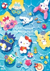 TREFL Puzzle Premium Plus Hello Kitty: Na letní vlně / 1000 dílků / 68