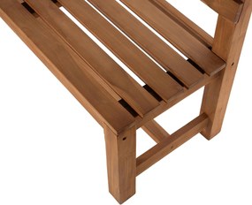 Dřevěná lavice Augusta dřevo - teak 120 cm