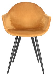LABEL51 Jídelní židle FORLI žlutá FF-45.042