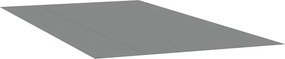 vidaXL Podložka pod bazén světle šedá 820x420 cm polyester geotextilie