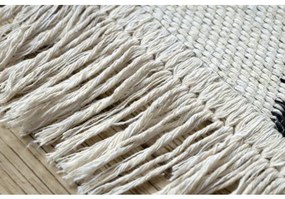 koberec TWIN 22992 geometrická, bavlna, oboustranný, Ekologické tř velikost 160x220 cm | krásné koberce cz