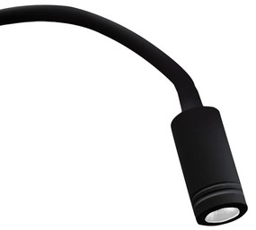 Nástěnné LED svítidlo Base, 1x LED 8+2w, 4000k, b, vypínač