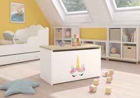 ADRK Furniture Truhla na hračky DARIA TB-Dar-W+S-UNI-n-O059