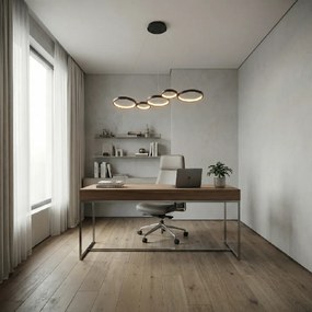 Toolight Rea, ZÁVĚSNÁ STROPNÍ LAMPA APP1923-CP BLACK, OSW-66065