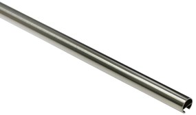 Záclonová tyč s drážkou Memphis 16/240cm, ušlechtilá ocel