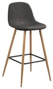 Barová židle v šedo-přírodní barvě 101 cm Wilma – Actona