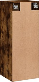 vidaXL Nástěnná skříňka 34,5 x 34 x 90 cm kompozitní dřevo [830505] Barva: Bílá