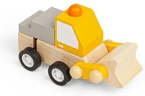 Bigjigs Toys Natahovací stavební autíčko Bagr