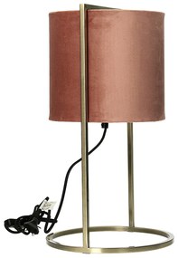 Stolní dekorační lampa Santos Pink&amp;Gold výška 45cm