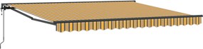 Rám markýzy Žlutá a Šedá 400 × 300 cm 3330590