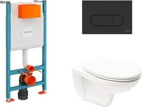 Závěsný wc set do lehkých stěn / předstěnová Vitra Normus SIKOVSB3