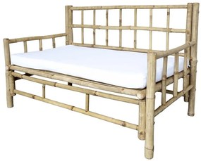 Přírodní bambusová pohovka Bamboo Lyon - 130*72*80 cm