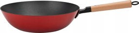 Litinový wok Rodeluxe 30 cm