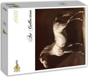 GRAFIKA Čtvercové puzzle Cheval Arabe Gris-Blanc / 1000 dílků / 60 × 6