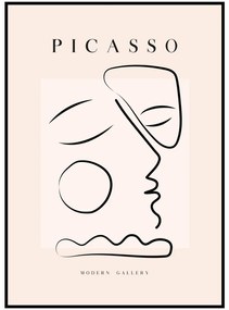 Pablo Picasso - Spokojenost 40 x 50 cm