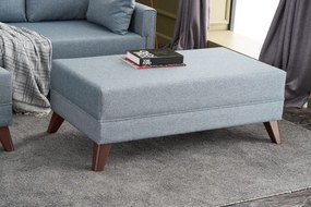 Atelier del Sofa Rohová sedací souprava Bella Soft Mini Köşe Left - Blue, Modrá