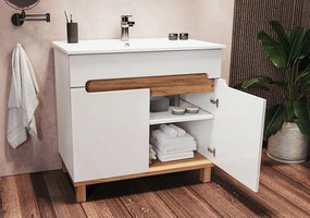 Comodo Koupelnová skříňka s keramickým umyvadlem Orion W 60