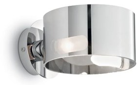 Nástěnné svítidlo Ideal Lux Anello AP1 cromo 028323 chromové