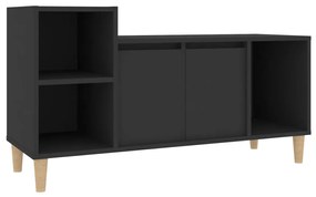 vidaXL TV skříňka černá 100x35x55 cm kompozitní dřevo