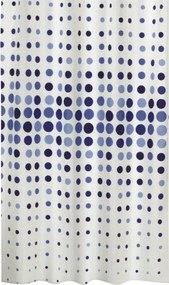 Bellatex Koupelnové závěsy 180x200 cm Tečka modrá