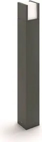 Philips Arbour 6W šedá / LED venkovní sloupkové svítidlo / 600LM / 400