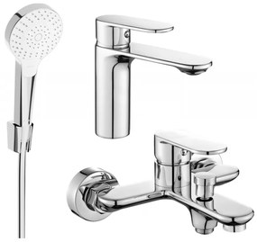 Mexen Milo R05 vanový set, chrom - 71303R05-00