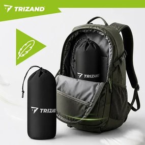 Samonafukovací turistická matrace Trizand - 190 x 60 cm s vestavěnou pumpou