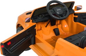 Elektrické autíčko Dodge Durango oranžové