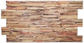 Obkladový 3D PVC panel 98 x 50 cm - kámen La Manche