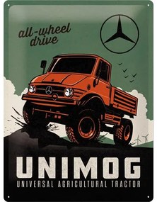 Postershop Plechová cedule: Daimler Truck Unimog - 40x30 cm