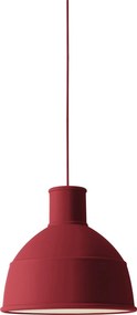 Závěsná lampa Unfold červená