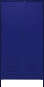 vidaXL Šatní skříň 90 x 50 x 180 cm ocel [336244] Barva: Růžová