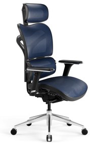 Ergonomická židle Diablo V-Commander: Černo-Modrá