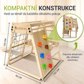 Dětská vnitřní prolézačka, skluzavka, lezecká stěna, mini