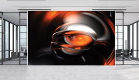 Malvis ® Tapeta Abstrakt 3D orange Vel. (šířka x výška): 360 x 260 cm