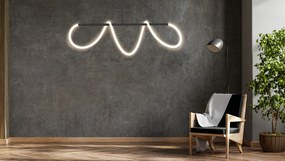 Toolight - LED závěsné svítidlo APP856-CP, černá, OSW-04031