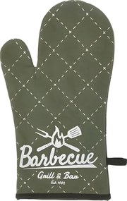 Kuchyňská rukavice Barbeque – zelená